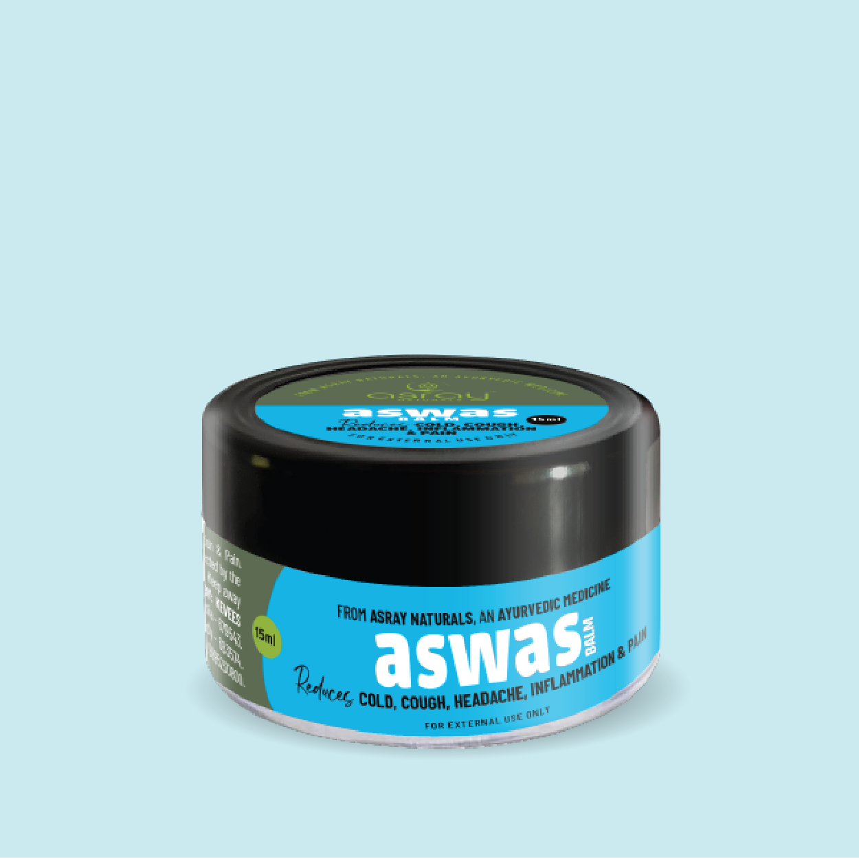 Aswas Cold Balm – Ayurvedic Relief for Cold & Congestion